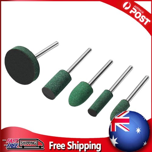 5pcs/set Cylindrical Conical Rubber Grinding Heads Polishing Abrasive ...