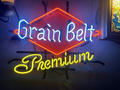 Grain Belt Premium Nordeast Beer Neon Light Sign Lamp HD Vivid Printing ...