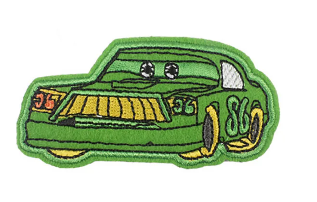 CARS - Chick Hicks Green 1979 Shyster Cremlin - Embroidered Iron On ...