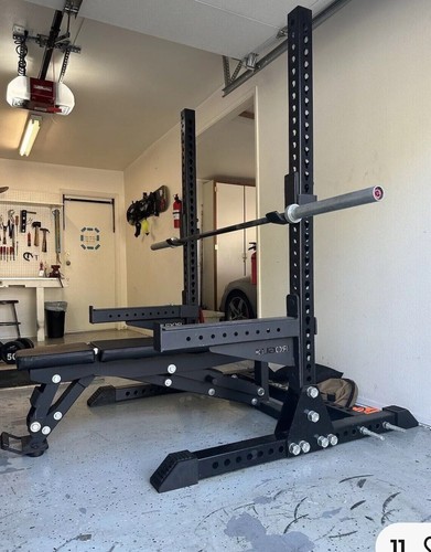 SML-1 ROGUE 70" - Monster Lite Squat Stand/With Spotter Arm | eBay