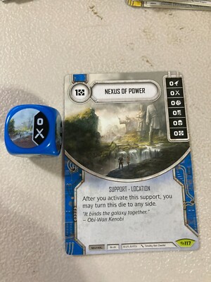 Star Wars Destiny Across The Galaxy Card & Die #117 Nexus Of Power | eBay