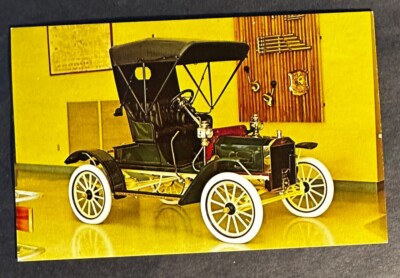 FORD 1907 MODEL S RUNABOUT DE LUXE ANTIQUE AUTOMOBILES ON POSTCARDS ...