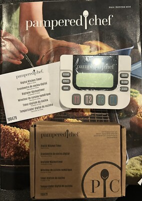 NEW Pampered Chef Digital Kitchen Timer (100479) | eBay