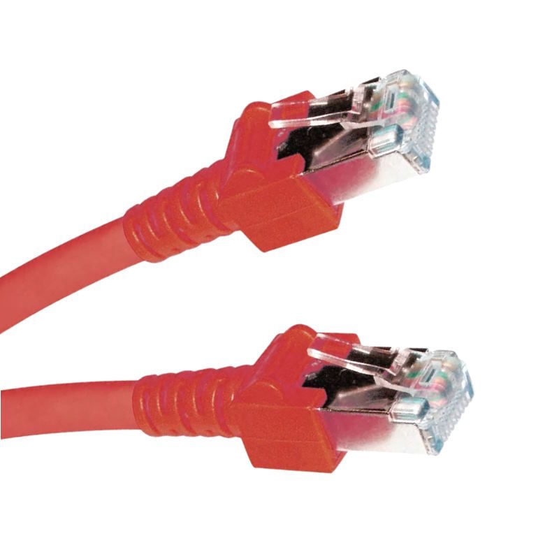 15m rot Dätwyler 652178 Uninet CAT.5E Patchkabel, S/UTP, 300MHz, PoE ...