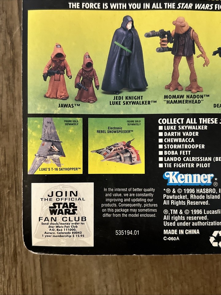 1996 Kenner Star Wars - Power Of The Force - DEATH STAR GUNNER Action ...