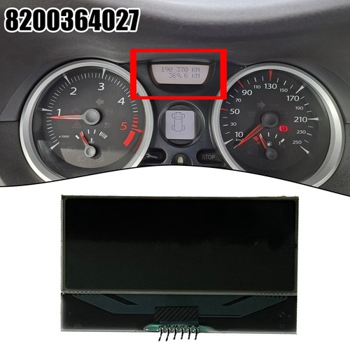 LCD Instrument Cluster Screen Direct Fit Replacement for Renault Models ...