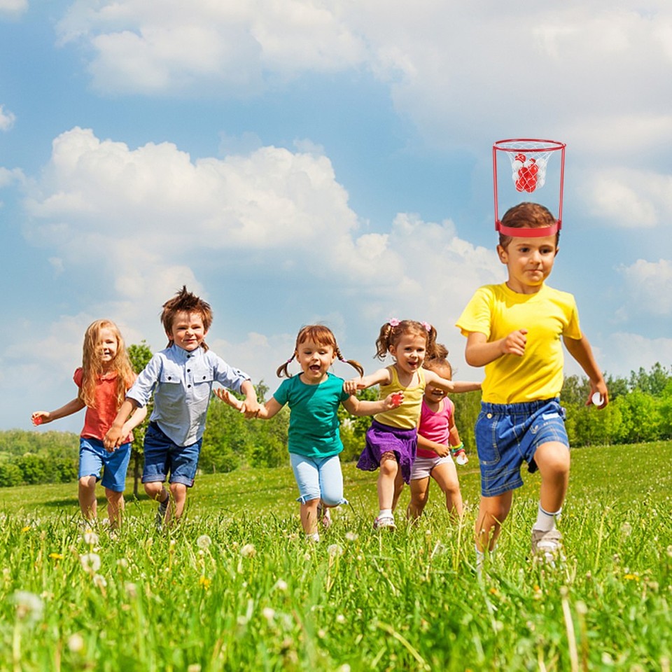 VORCOOL Headband Ball Toy Catching Basketball Kid Game Head Strap Party ...