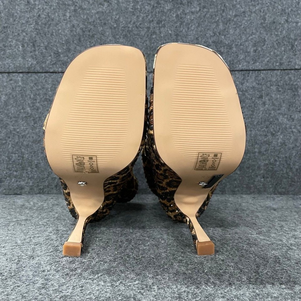AZALEA WANG Naily Cheetah Booties Women's Size 8.5 Tan Multi | eBay