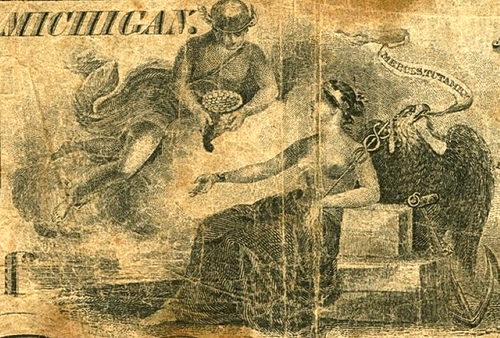 MI $20 The Bank of MONROE Michigan 1836-1838 Haxby MI-280 G32 | eBay