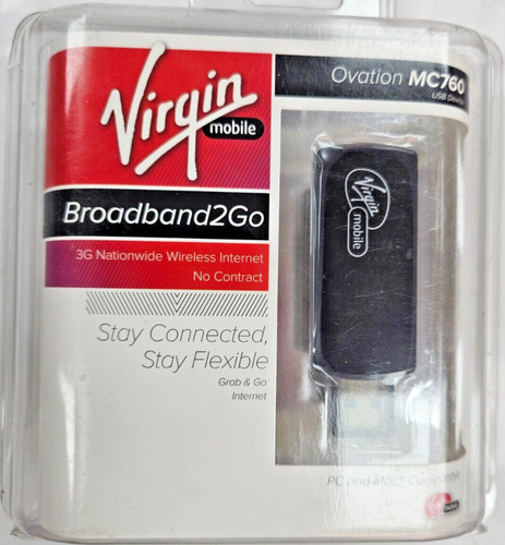 BRAND NEW Virgin Mobile Ovation MC760 Broadband 2Go | eBay