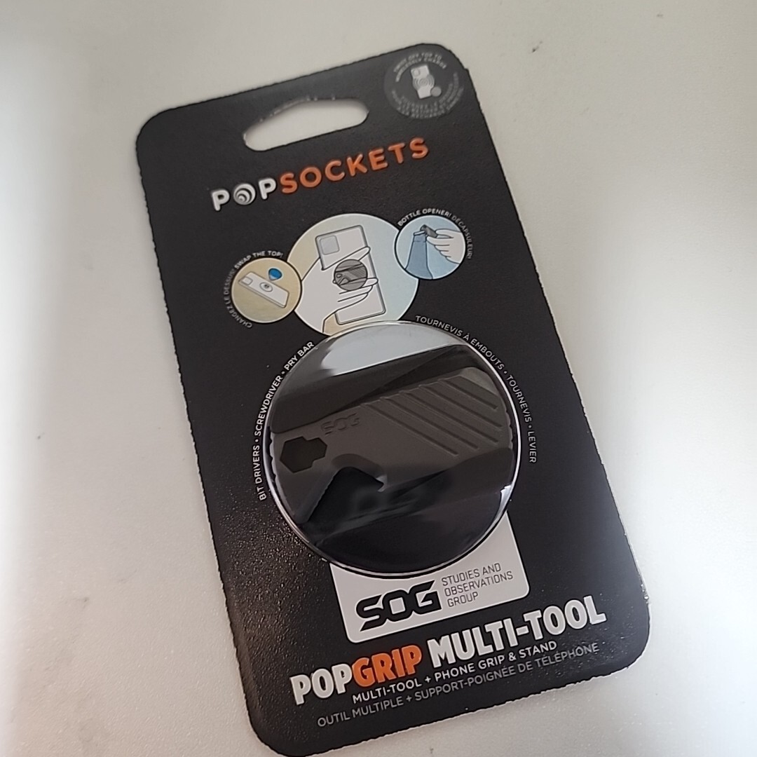 POPSOCKETS POPGRIP SOG MULTI TOOL Phone Grip & Stand, SEALED | eBay