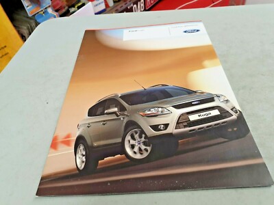 2008 FORD KUGA UK Sales Brochure | eBay Australia