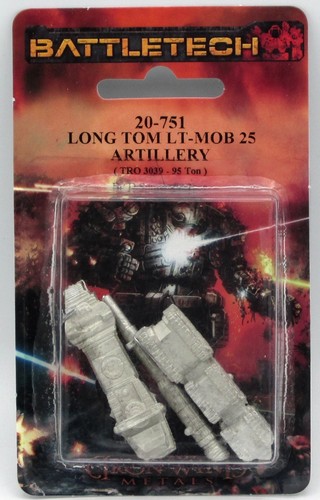 Battletech 20-751 Long Tom LT-MOB 25 Artillery (TRO3039) Mobile Field ...