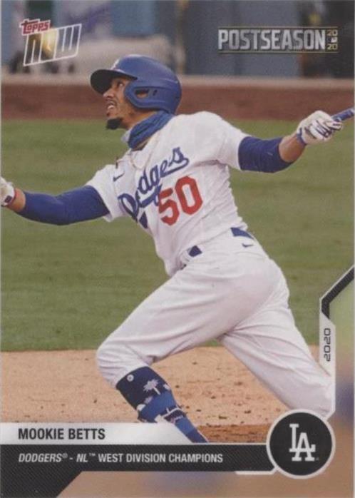 2020 Topps Now - Postseason Mookie Betts #PS-10 /638 for sale online | eBay