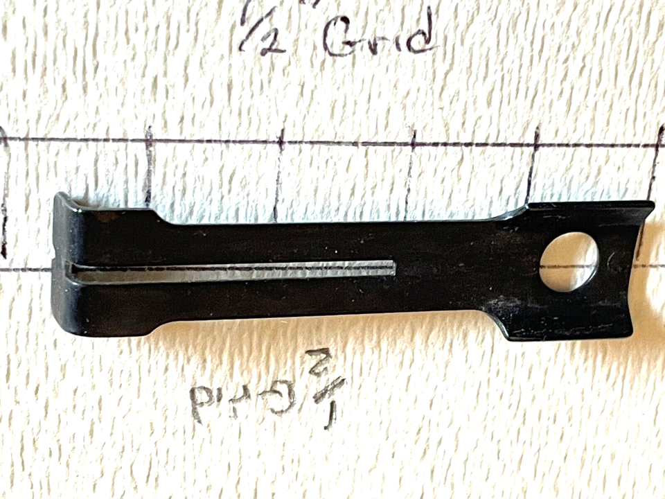 Vintage 22 Rifle Rear Sight With0ut Elevator 2.25” | eBay