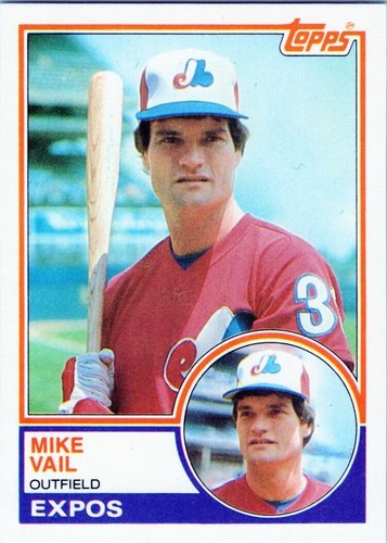 1983 Topps Traded #119T Mike Vail Montreal Expos | eBay
