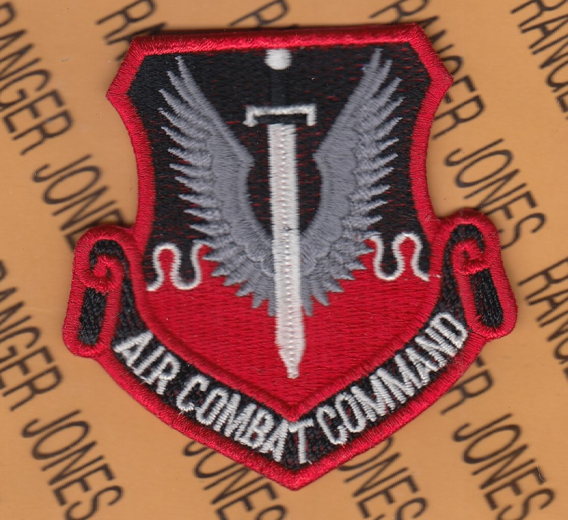 USAF Air Force 36th Fighter Sq FS Air Combat Command ACC 3" patch c/e ...