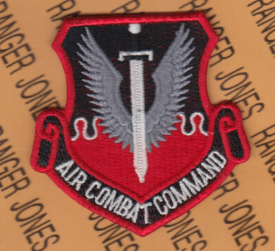 USAF Air Force 36th Fighter Sq FS Air Combat Command ACC 3" patch c/e ...