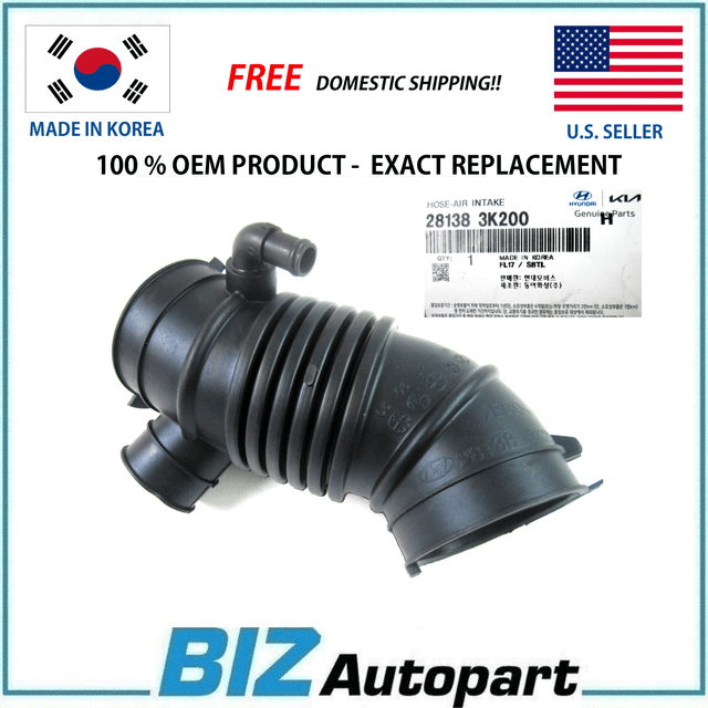 OEM Genuine Air Intake Hose for 06-10 Hyundai Azera Sonata V6 28138 ...