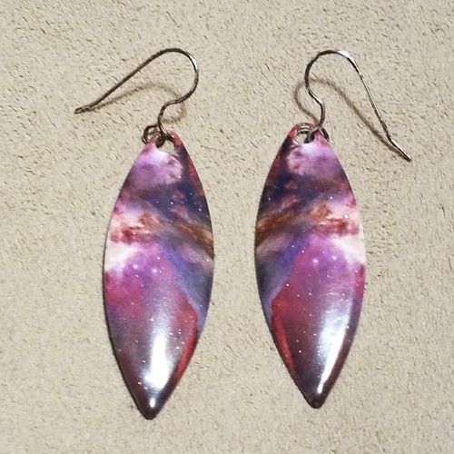 Orions Belt Earrings Space Star Nebula Dangle Drop Womens Celestial ...