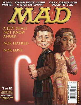 Mad Magazine Collectors Edition Star Wars 2002 July Issue | eBay