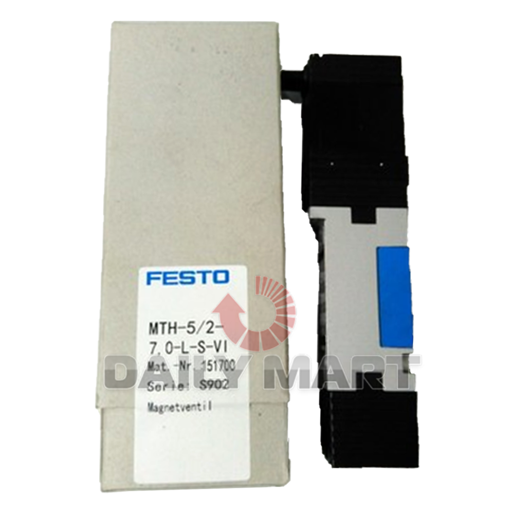 New In Box FESTO MTH-5/2-7,0-L-S-VI 151700 Solenoid Valve | eBay