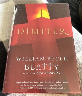 William Peter Blatty DIMITER Signed 1st Edition 2010 Hardcover In DJ ...