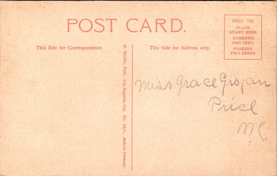 Postcard Third and Main Street in Los Angeles, California | eBay