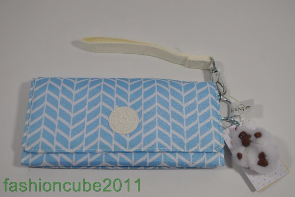 New With Tag Kipling RUBI Large Wallet / Wristlet with Furry Monkey | eBay