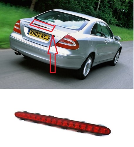 FOR MERCEDES BENZ CLK W209 2002-2009 THIRD TAIL BRAKE STOP LED LIGHT ...