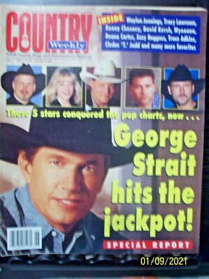 Country Weekly Magazine July 1 1997 George Strait Special Report Ships ...