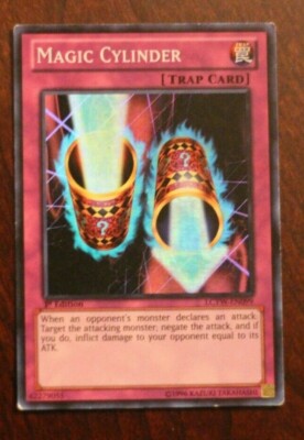 Yugioh - Magic Cylinder - LCYW-EN099 - Super Rare - 1st Edition | eBay