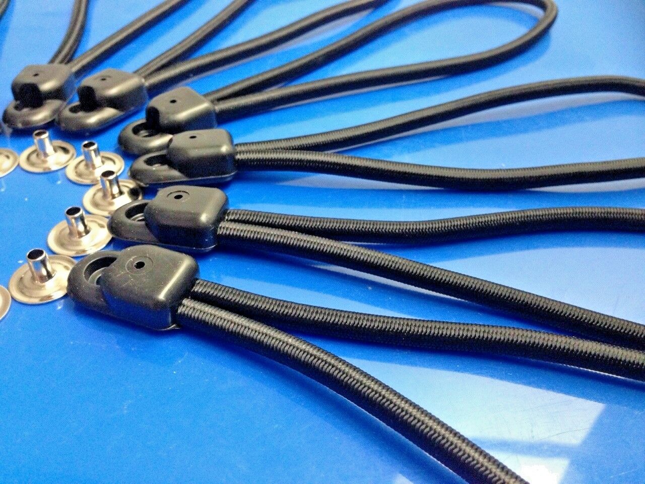 Bungee Loops - HUGE 170mm - 10 Pack - Bunji Tonneau Ute Marine Loop ...