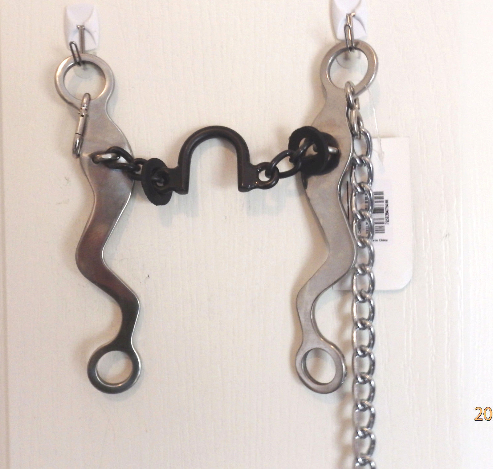 Formay SS cheeks 5" Ported chain mouth bit 175534,western bits | eBay