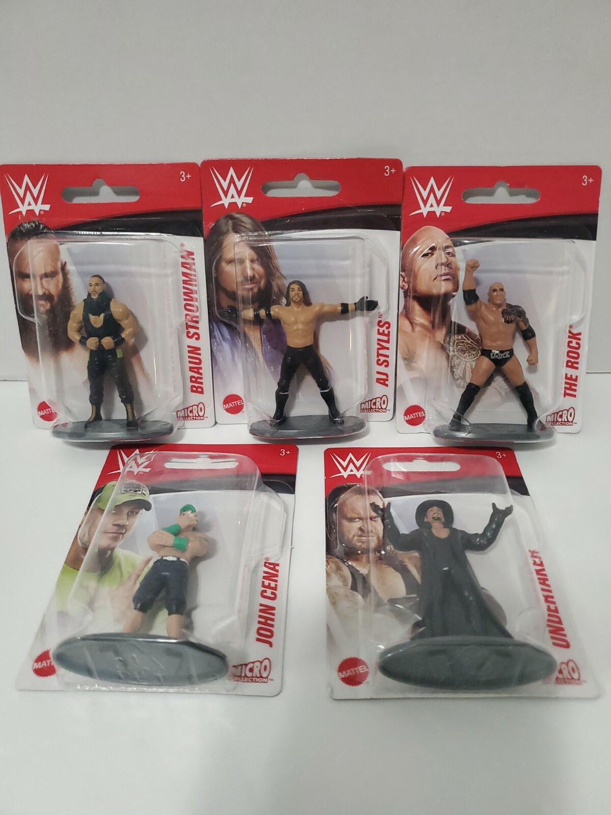 Wwe wrestling mini figures Lot Of 5 | eBay