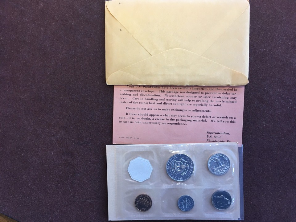 1964 US SILVER PROOF SET COMPLETE | eBay