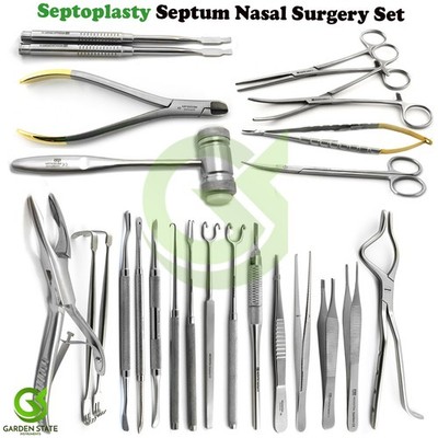 Septoplasty Nasal Surgery Set Kit ENT Surgical Septum Operating ...
