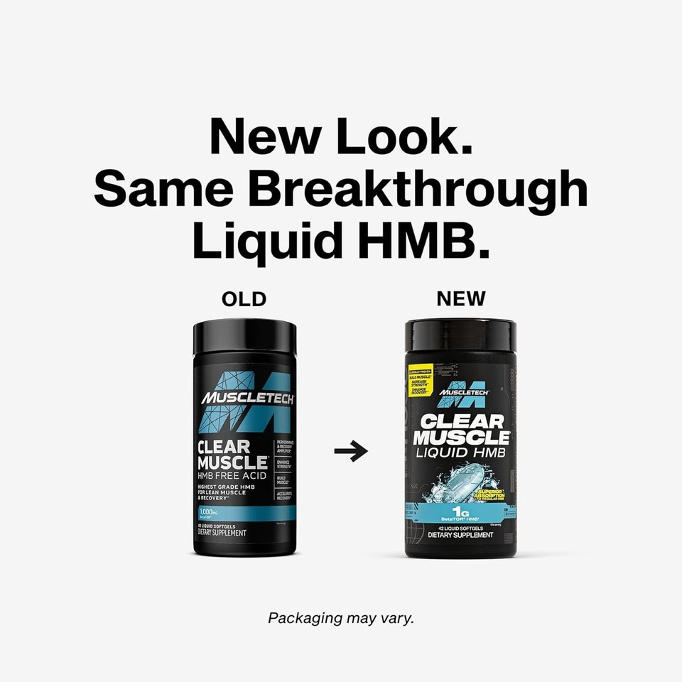 Highest Grade HMB for Lean Muscle & Recovery, HMB Free Acid 42 Softgels ...