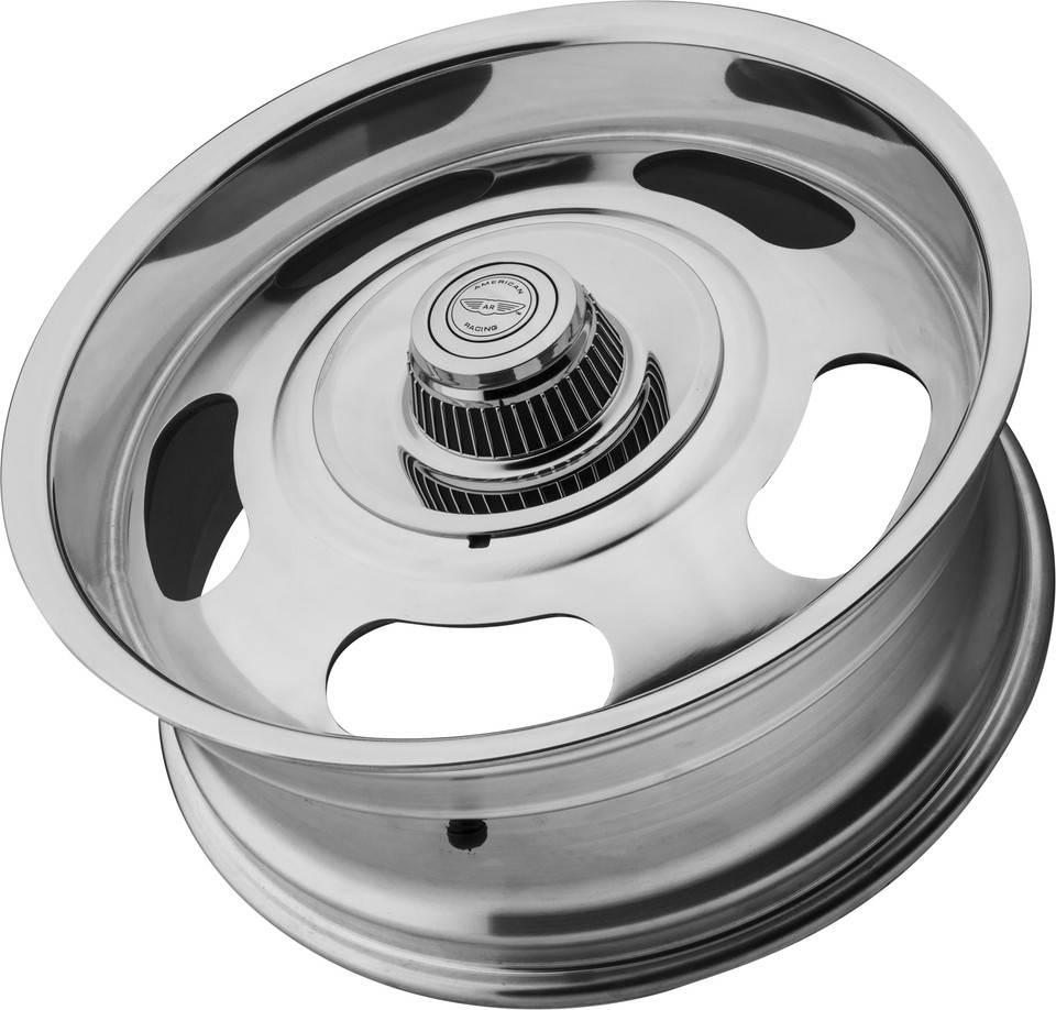 Set 4 American Racing Vintage VN506 20x9.5 5x4.75 5x5 Polished Wheels ...