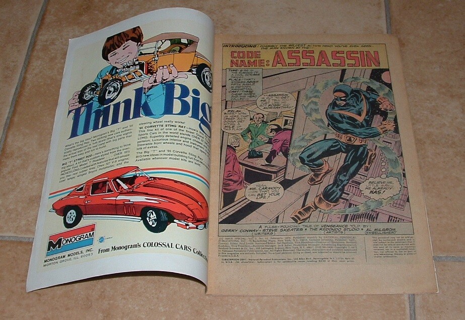 1976 DC 1st Issue Special CODE NAME ASSASSIN No. 11 FEB | eBay
