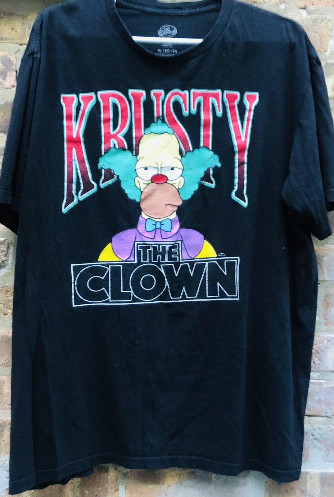 The Simpsons Krusty the clown T-shirt extra large men… - Gem