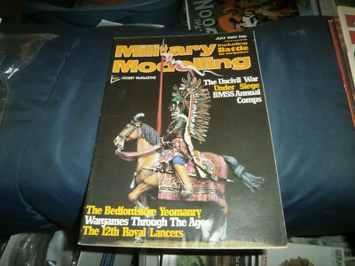 RARE! Military Modelling Magazine!, July, 1980 12TH ROYAL LANCERS | eBay
