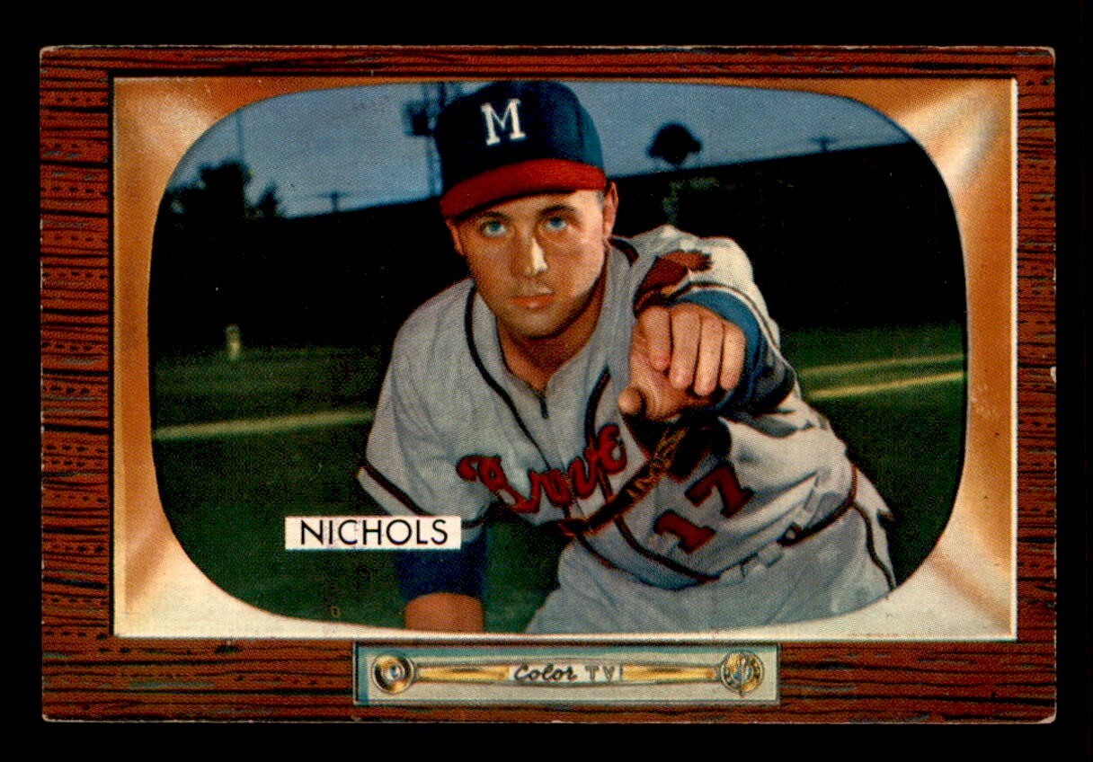 1955 Bowman Baseball #72 Chet Nichols EX/MT *h1 | eBay