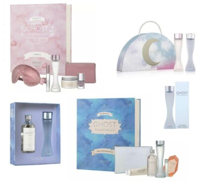 Ghost The Frangrance Purity gift set 5ml 50ml 30ml EDT Bath oil Soap ...