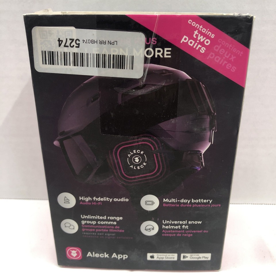 NEW ALECK Nunchucks Universal Wireless Bluetooth Helmet Speakers ...