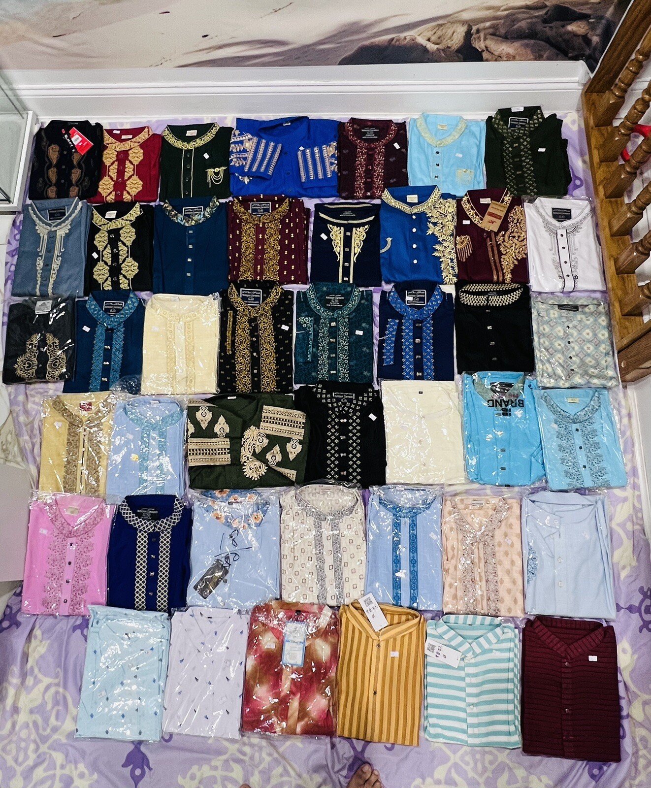 Men's Indian Pakistani kabli Kurta Punjabi Party Wear Fashion shirt ...