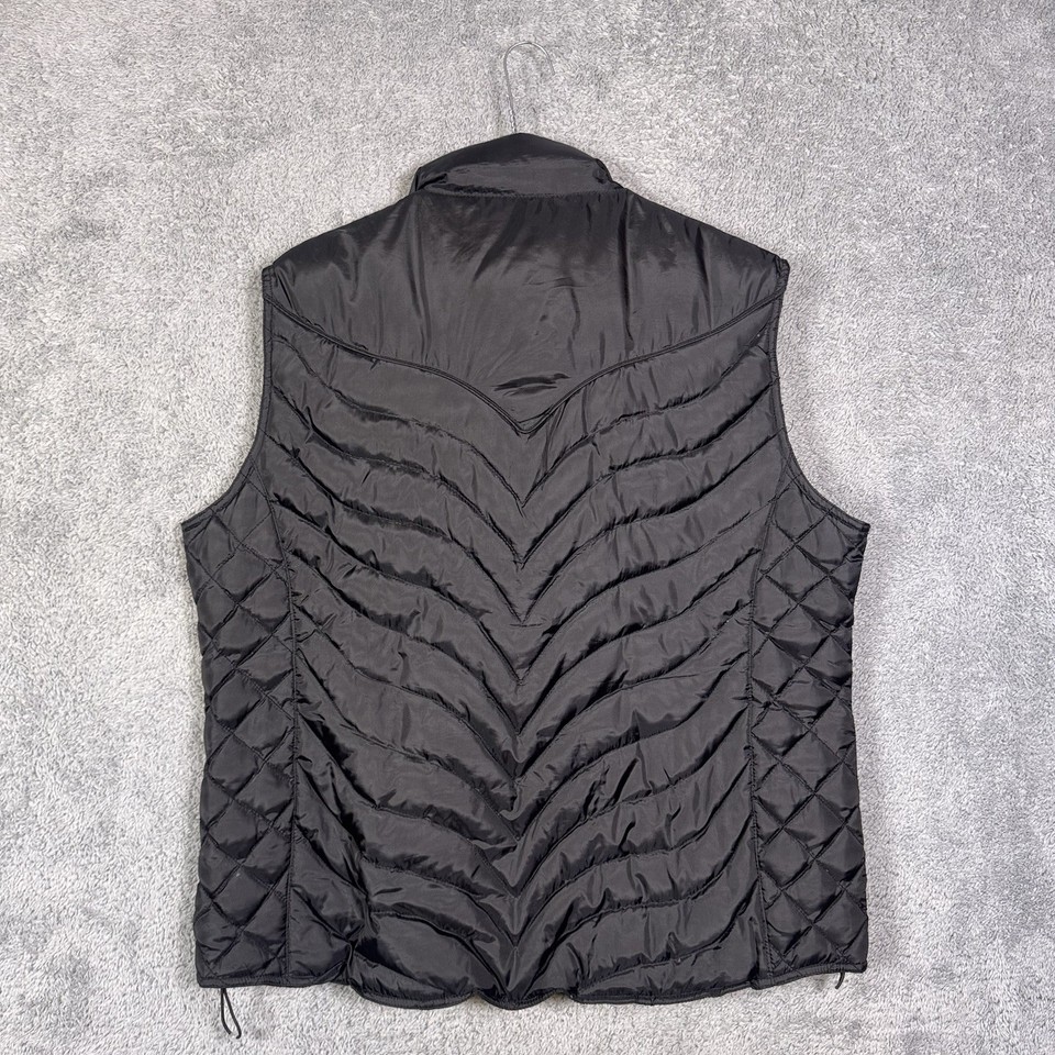 Powder River Outfitters Vest Womens XL Down Fill Quilted Puffer ...