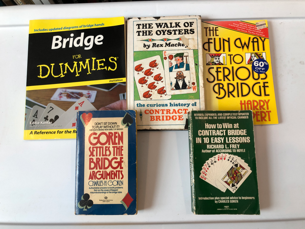 Lot of 5 Bridge Books -- Cards Strategy History Goren Lampery Frey | eBay