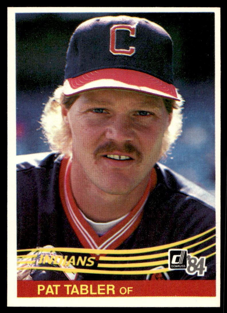 1984 Donruss 536 Pat Tabler Cleveland Indians Baseball Card | eBay