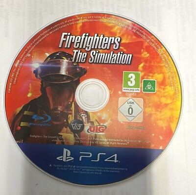 Firefighters - The Simulation (PS4) (Rare To Find) PlayStation 4 | eBay UK